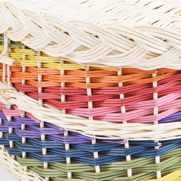 English Willow Round Double Rainbow - Ecoffins