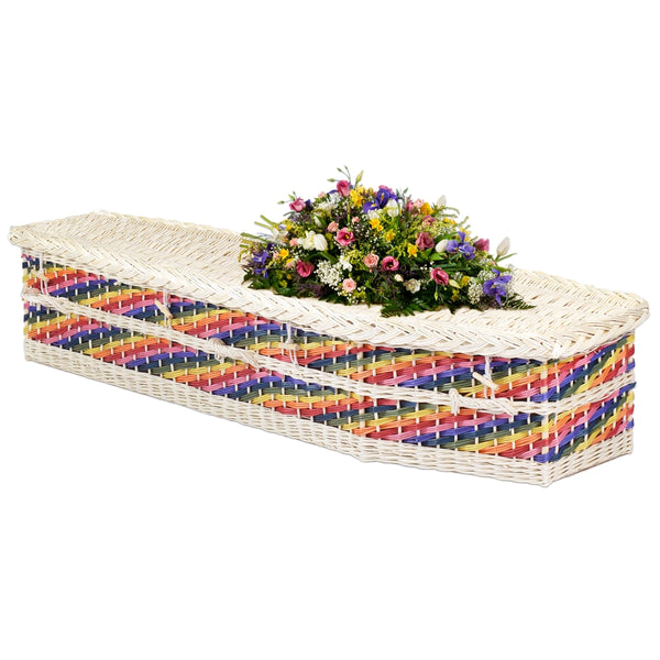 English Willow Traditional Double Rainbow - Ecoffins